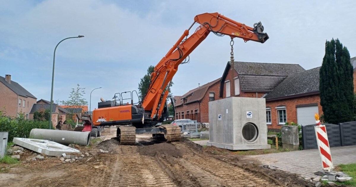 Zone 30 in Oude Baan door rioleringswerken | Baarle-Hertog | HLN.be