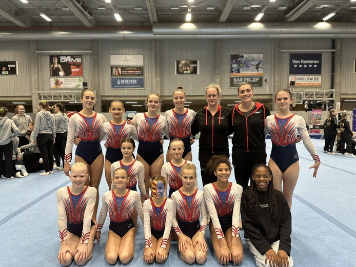 GymMax schittert tijdens Teamcup Toestelturnen Meisjes | Dendermonde | hln.be