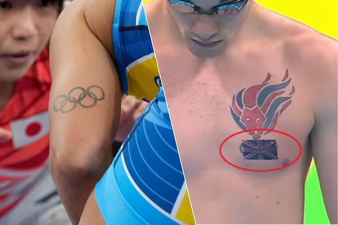 Opmerkelijke regel geschrapt: atleten hoeven tatoeage van olympische ...