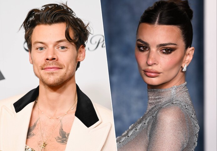 Emily Ratajkowski reageert op virale kusvideo met Harry Styles ...