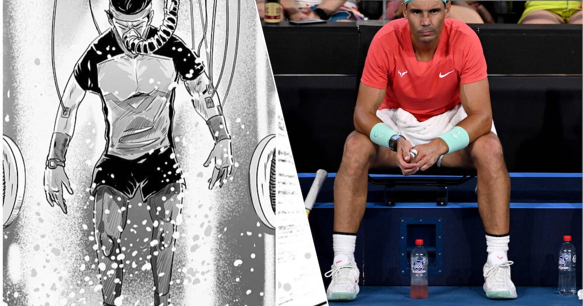 Na 347 dagen weer tennisser: Nadal, die op heerlijke wijze wordt ...