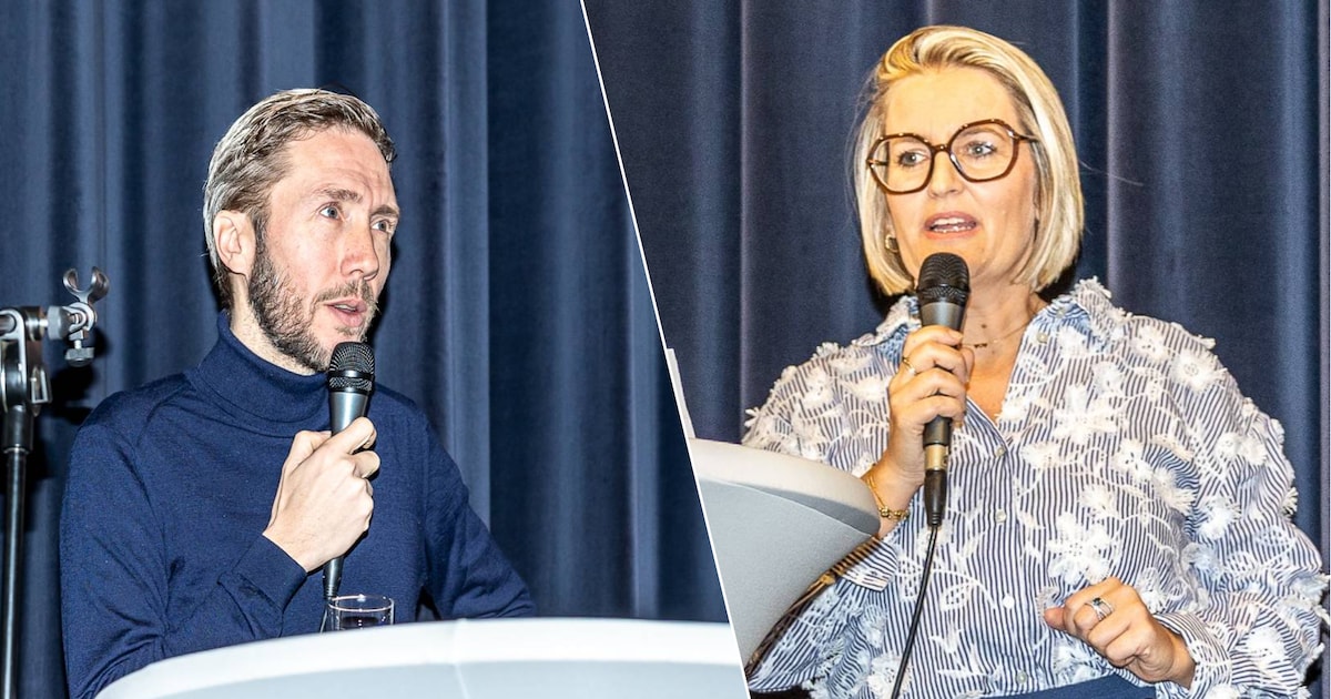 Nieuwe voorzitters nemen het woord op nieuwjaarsontbijt Open VLD Temse ...