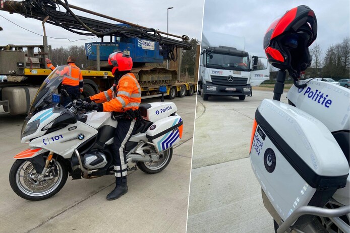 Politie controleert 24 vrachtwagens tijdens controleactie op zwaar ...