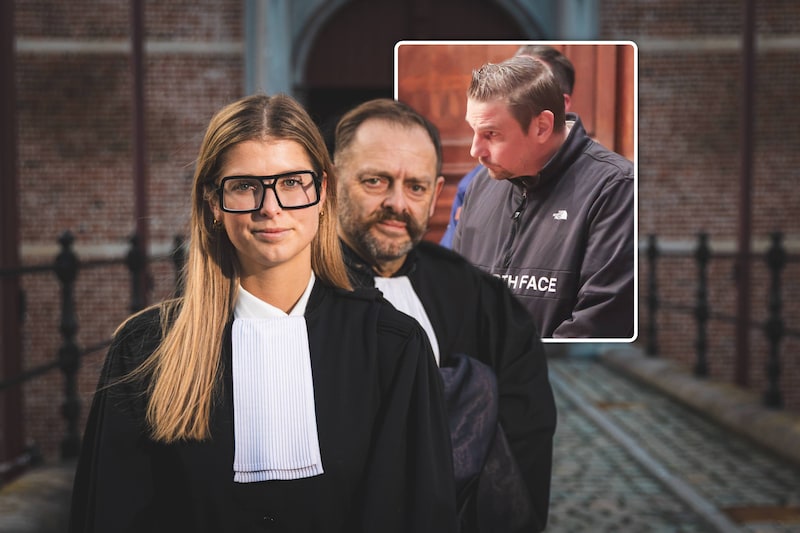 Advocaten Bart (55) en Maud (27) Vosters na eerste gezamenlijke ...