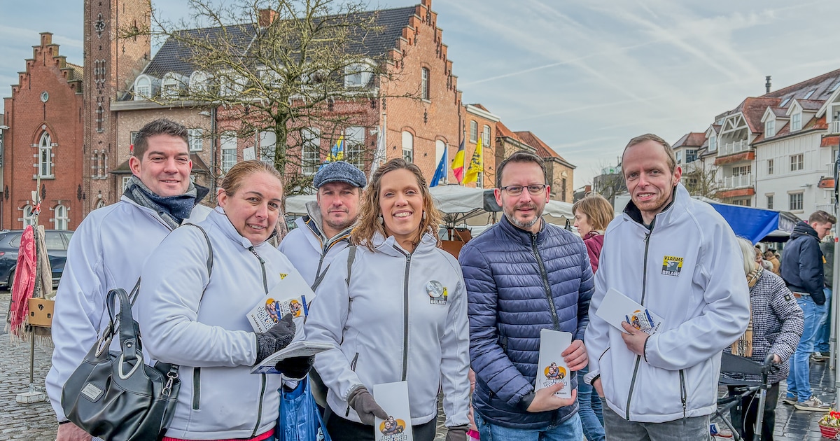 Vlaams Belang houdt Valentijnsactie op wekelijkse markt: “Meer ...