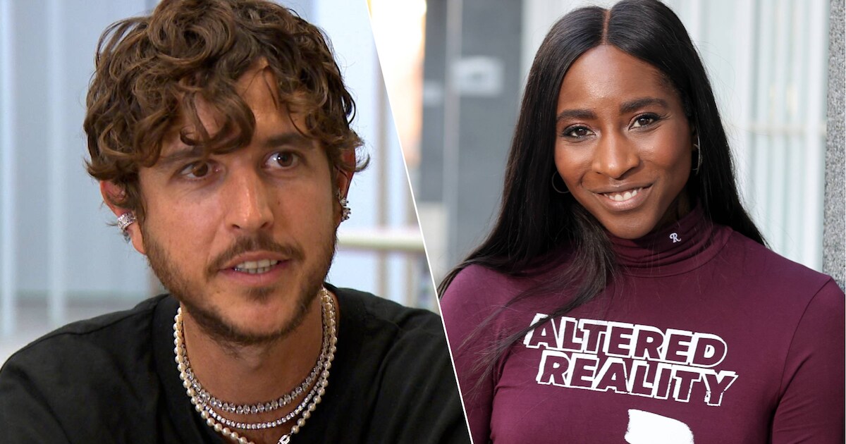 Max Colombie en Élodie Ouédraogo naast superster Kayne West in campagne ...