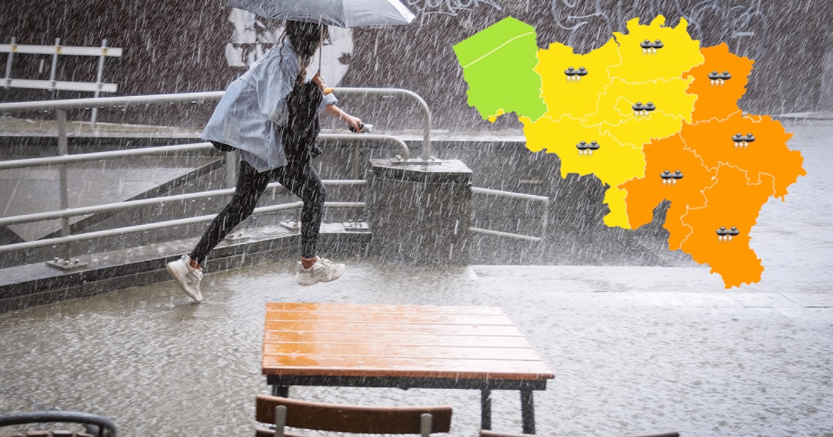 Code oranje voor oostelijke provincies, noodnummer 1722 geactiveerd ...