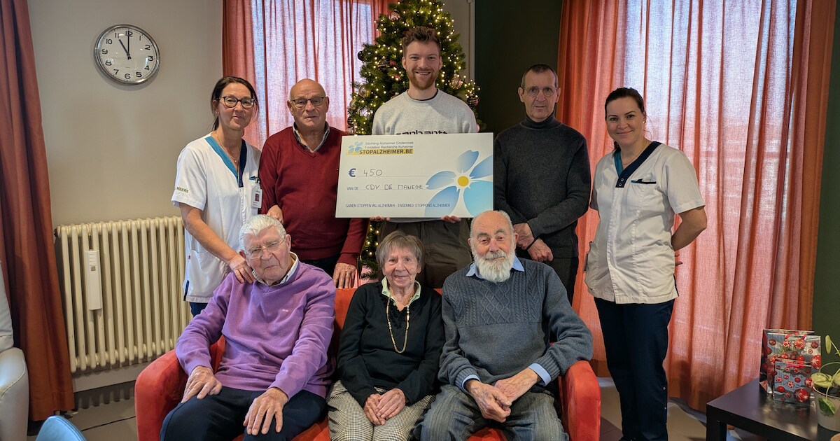 CDV De Manège schenkt 450 euro aan Stichting Alzheimer Onderzoek ...