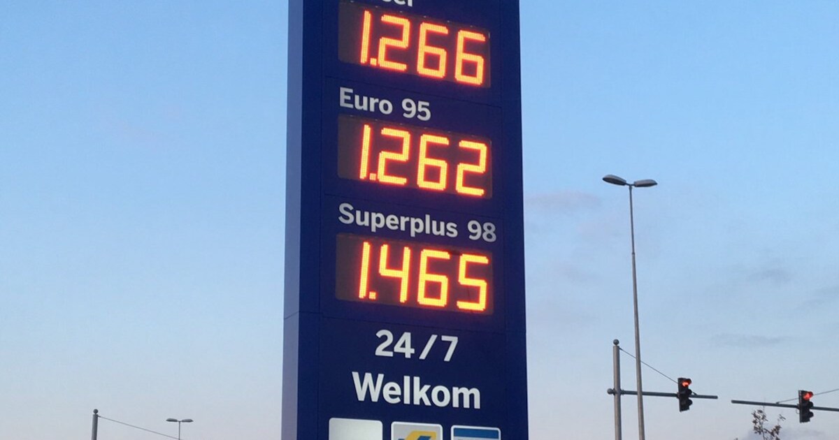 Benzine voor het eerst goedkoper aan de pomp dan diesel | Mobiliteit ...