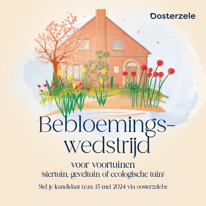 Bebloemingswedstrijd om het straatbeeld op te fleuren | Oosterzele | hln.be