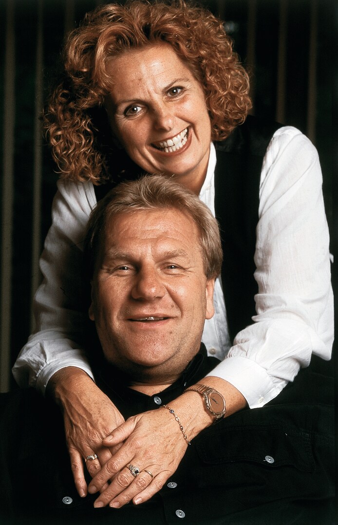 Johan Boskamp werd na de dood van zijn vrouw weer gelukkig met Lydia ...