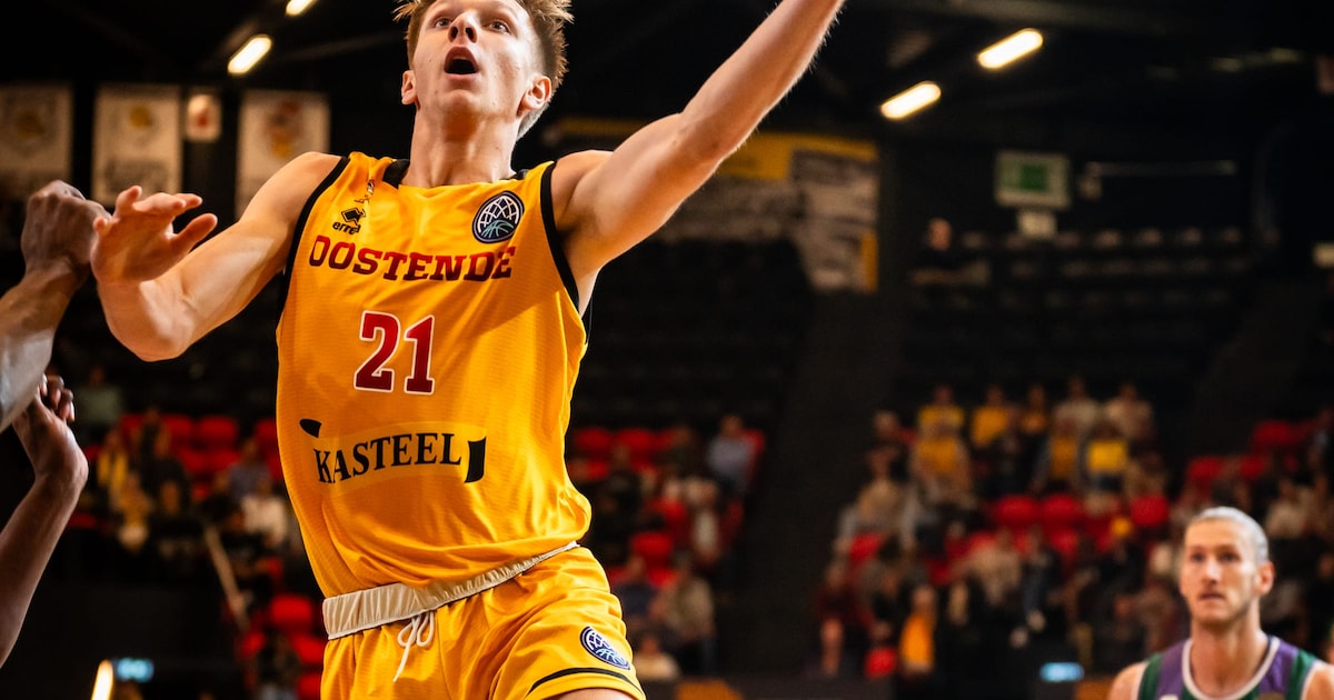 Noah Meeusen vaste waarde bij BC Oostende: “In alle aspecten vooruitgang geboekt, op en naast ...