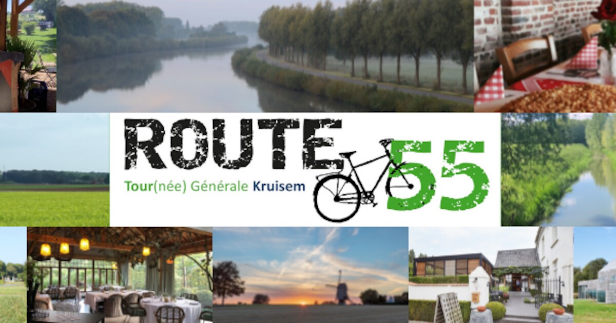 Fietsen langs Route 55 in Kruisem | Kruisem | HLN.be