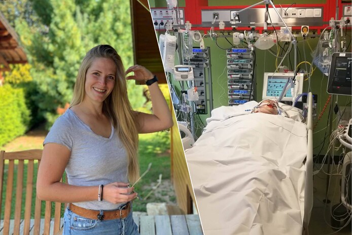 Estelle (28) ziet hoe Romain (62) een hartaanval krijgt op straat en ...