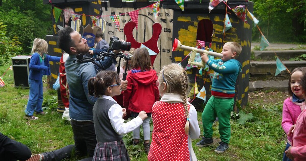 Kleuters draaien film met Fred DiBono | Antwerpen | HLN.be