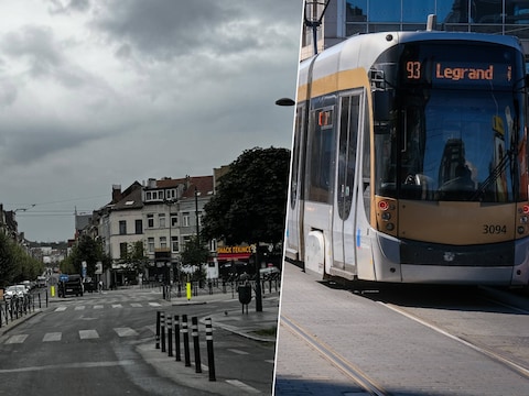 Persoon belandt onder tram op Liedtsplein in Schaarbeek: slachtoffer in ...