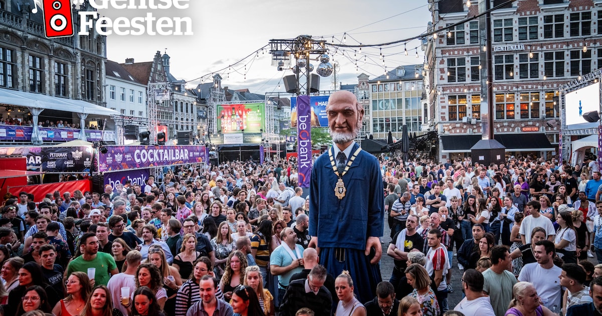 Eli waakt weer over zijn Korenmarkt, voortaan als reus. “Behoorlijk ...