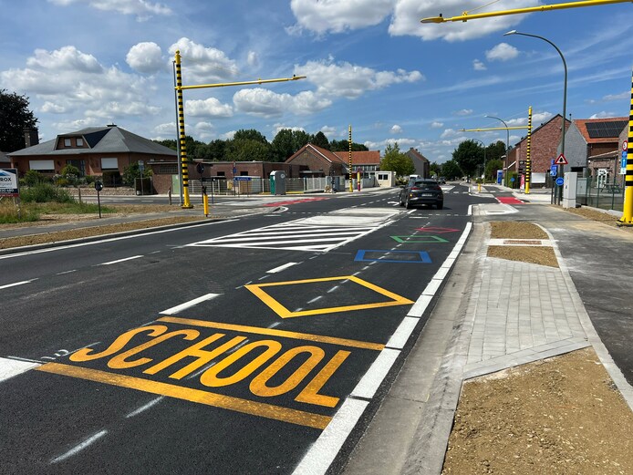 Veiliger oversteken en fietsen aan basisschool Vissenaken | Tienen | hln.be