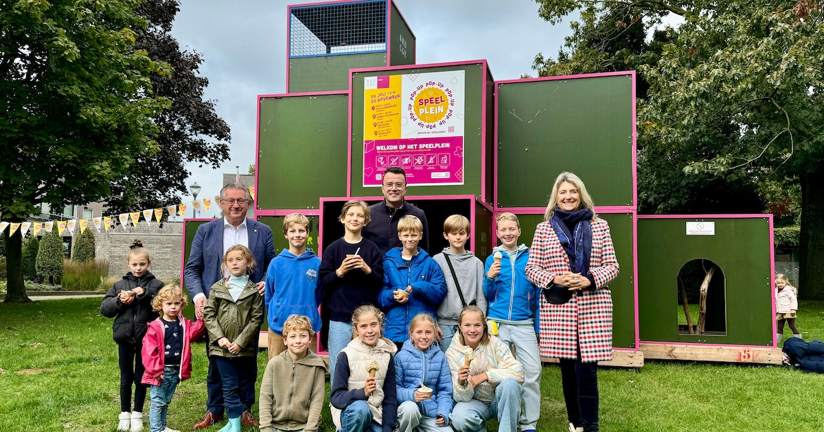 Mobiel pop-upspeelplein verhuist van Simon Stevinplein naar Sint-Kruis ...