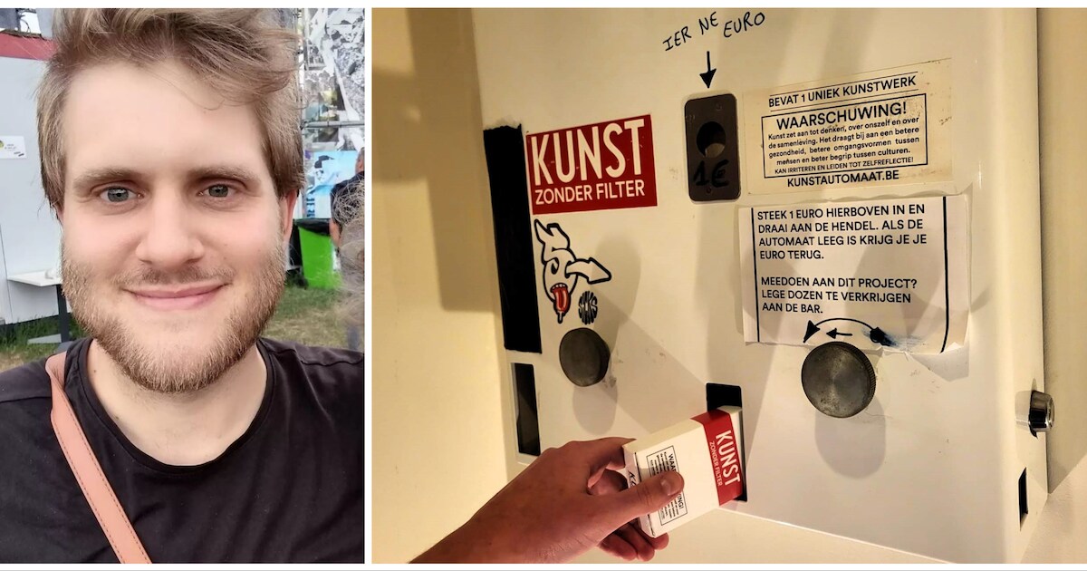 Haal voor 1 euro kunst uit oude condoomautomaat in Gainsbar: “Heel leuk ...