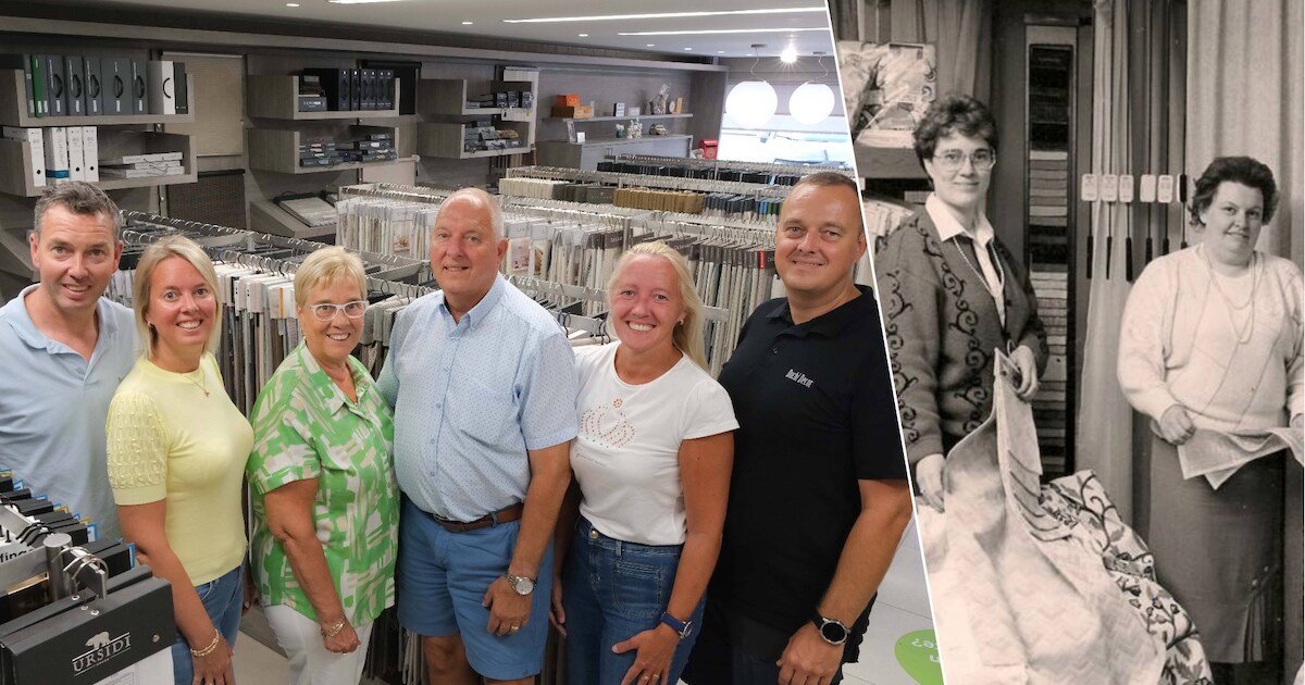 Duchi Decor in Harelbeke viert 60 jaar gordijnen en zonwering: “De hele ...