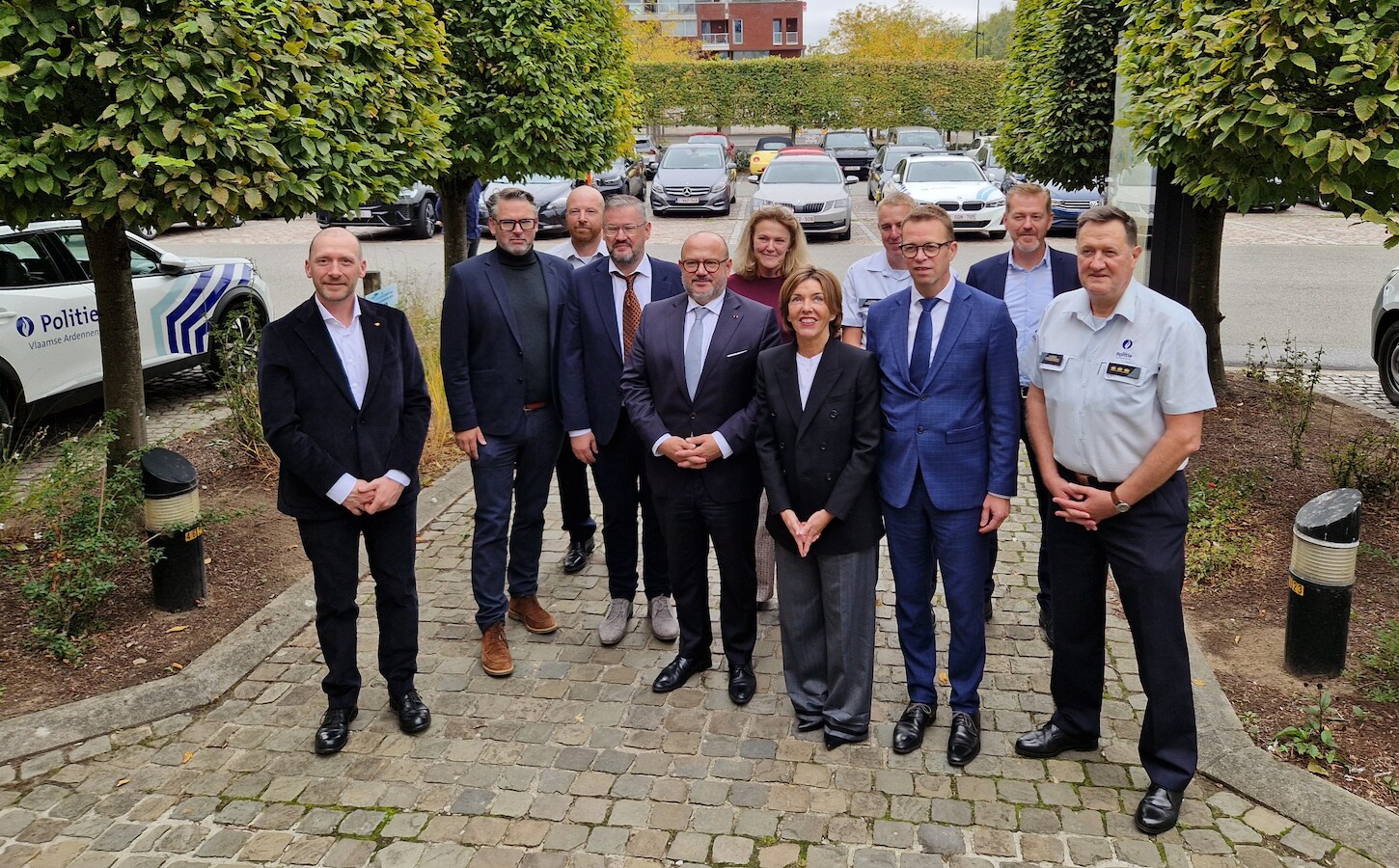 Politiezone Vlaamse Ardennen ontvangt minister Bernard Quintin ...