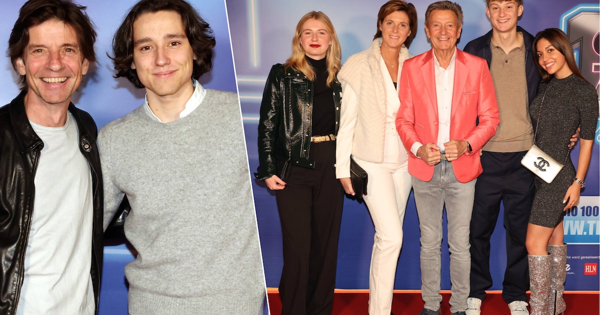 IN BEELD. Koen Wauters met zoon Nono en Willy Sommers stelt nieuwe ...