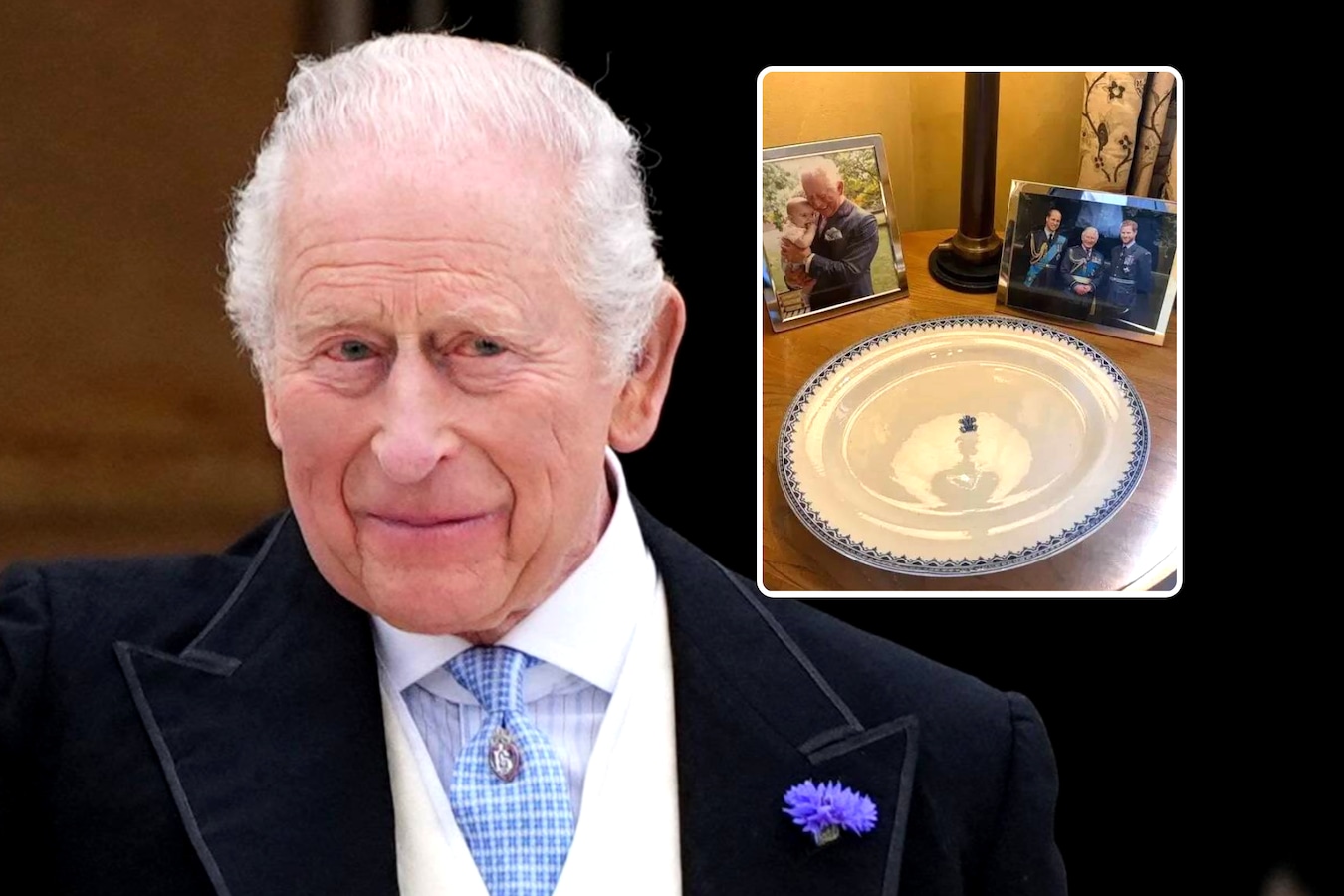 Geen plaats meer voor schoondochter? Koning Charles haalt huwelijksfoto ...