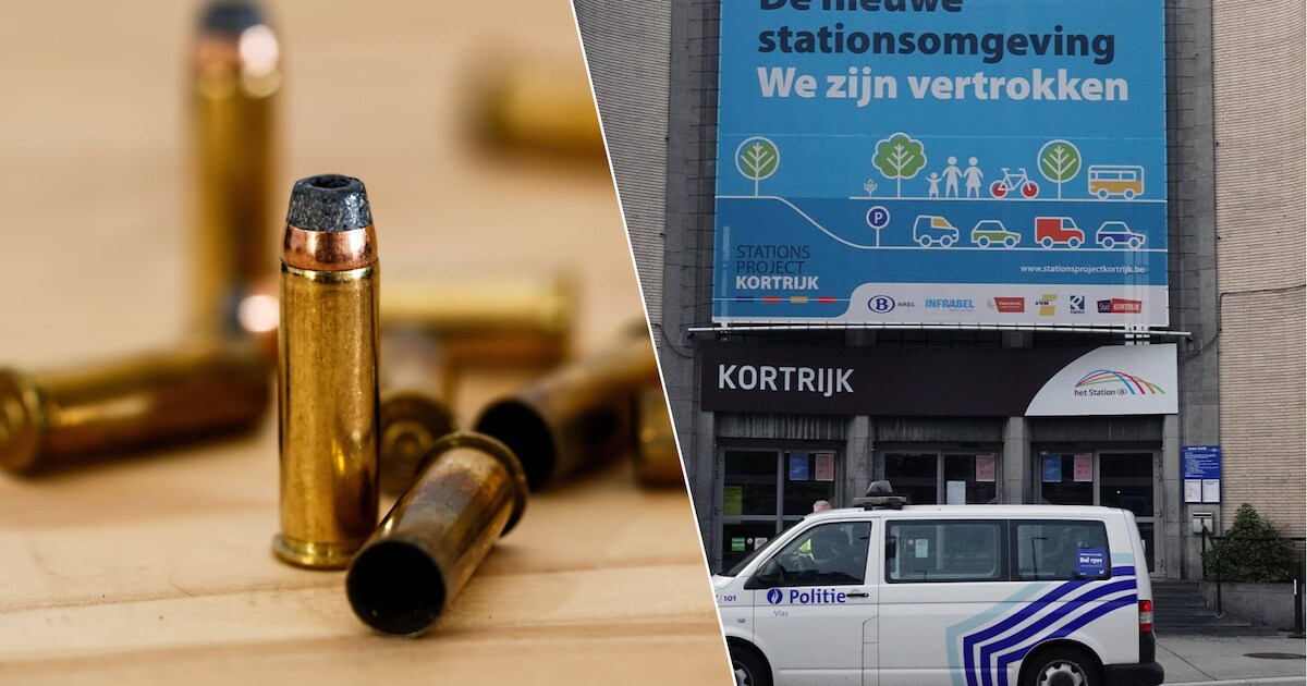 Politie op zoek naar treinreiziger die spoor van kogelhulzen achterlaat | Kortrijk | hln.be