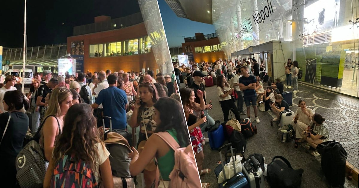 Toeristen die ruim twee dagen vastzaten op luchthaven in Italië op weg ...