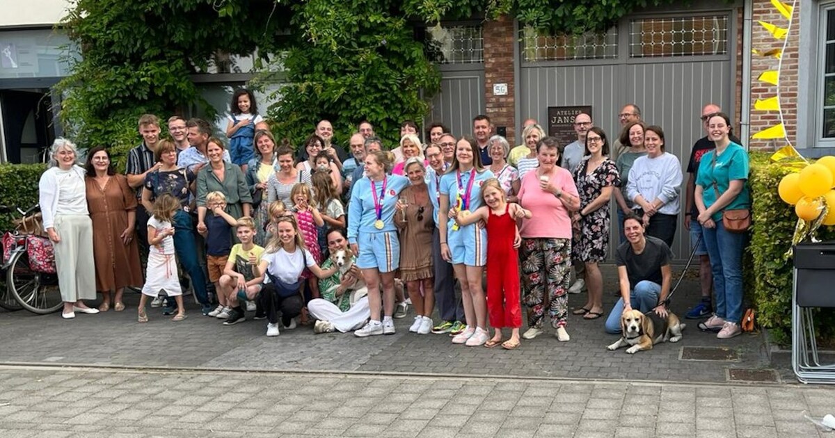 Na successen op Special Olympics: buren huldigen Edegemse G-gymnaste ...