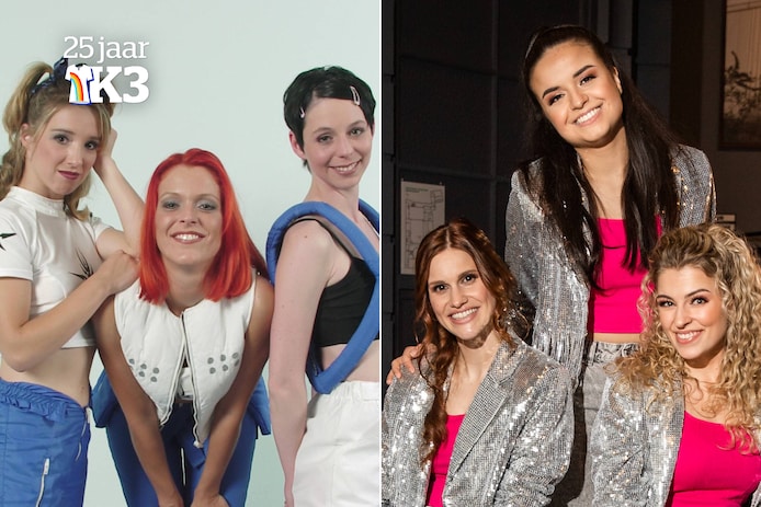 Van eerste concert zonder publiek tot uitverkochte zalen: zo groeide K3 in 25 jaar tijd uit tot ...