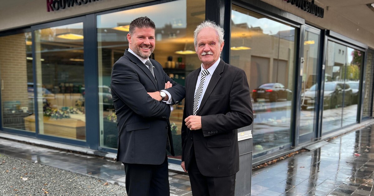 Freddy Heyse (68) begon op zijn 14de kisten te timmeren en geeft fakkel rouwcentrum door na 54 ...