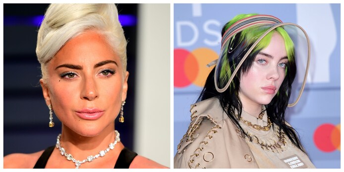 Lady Gaga wilde mentor van Billie Eilish zijn | Celebrities | hln.be