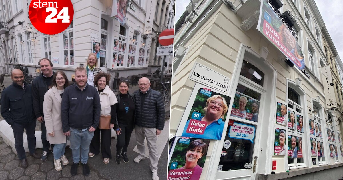 Horecabaas Mathieu (33) stunt met alle 41 kandidaten van TBSK-lijst aan ...