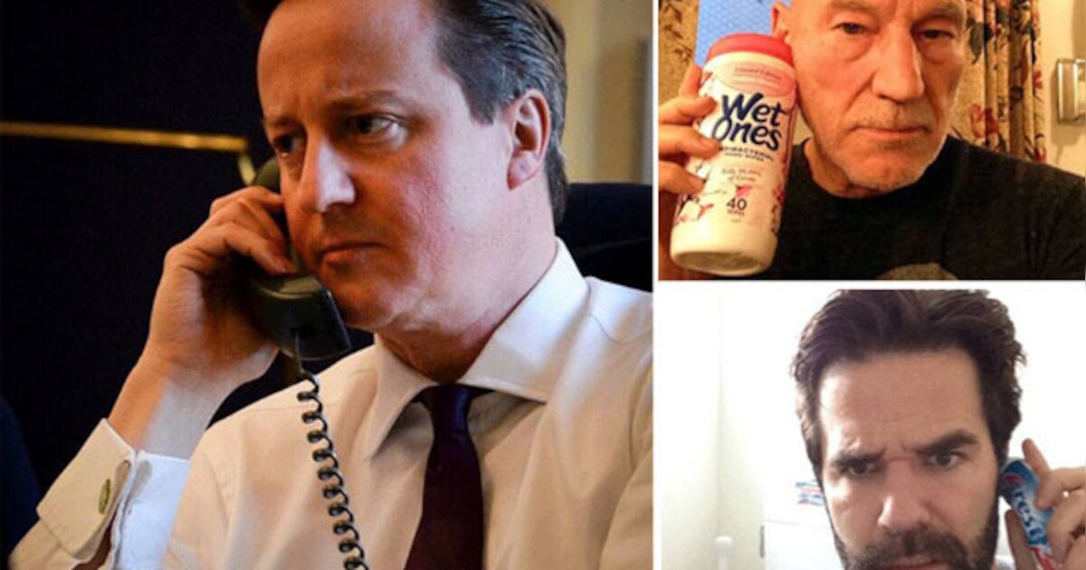 David Cameron mikpunt van spot na 'belfoto' op Twitter | Internet | HLN.be