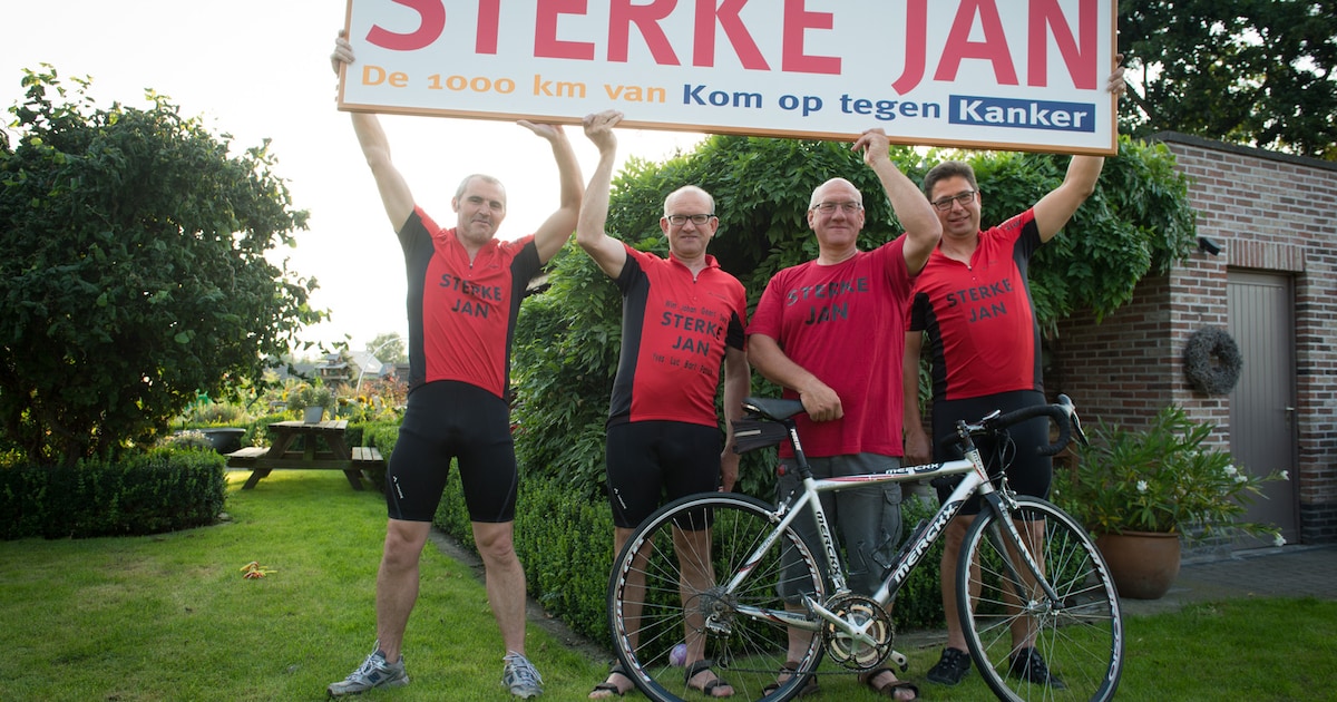 Sterke Jan weer op fiets na kanker en bekkenbreuk | Duffel | HLN.be