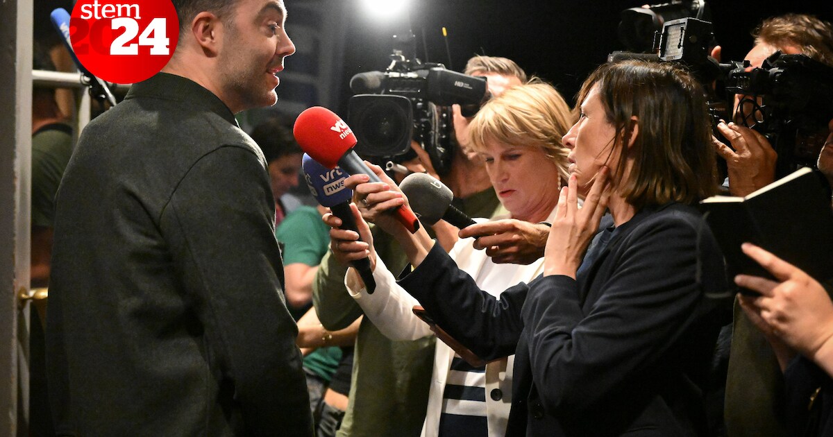 Onze reporter in de zaal bij Groen: “We waren op het ergste voorbereid ...
