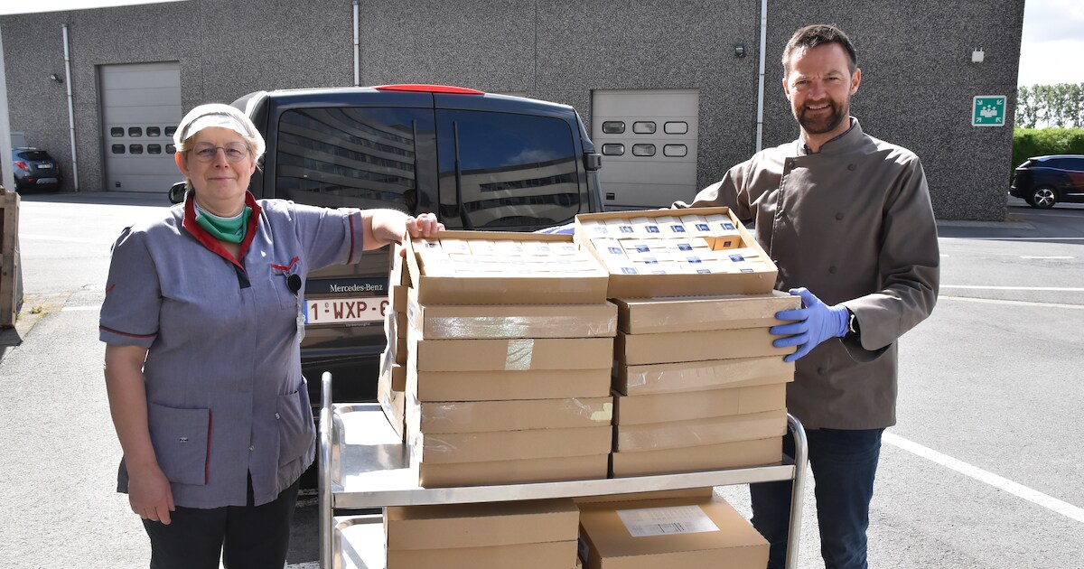 Solidariteitsactie Leonidas brengt 290 kg pralines op voor ziekenhuis ...