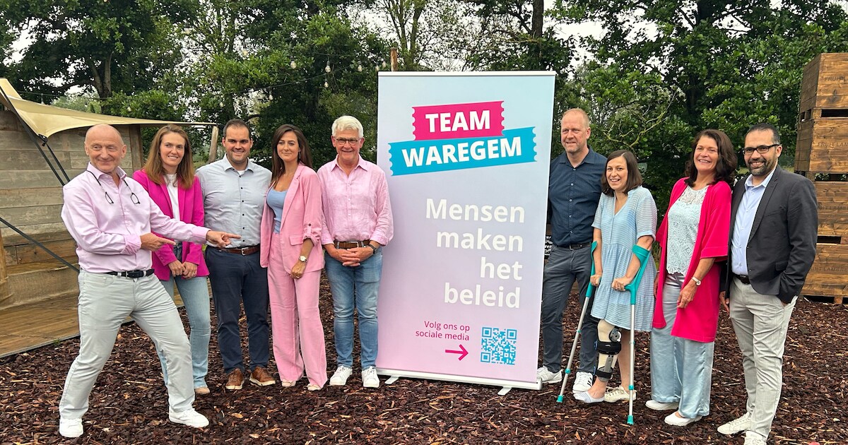 Team Waregem stelt eerste 10 namen voor op de lijst | Waregem | HLN.be