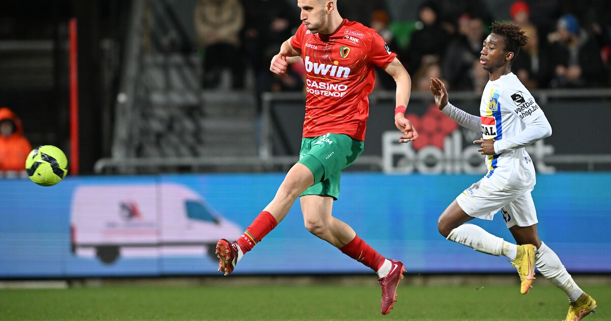 Matej Rodin knokt met KV Oostende voor behoud tegen Standard: “Als we ...