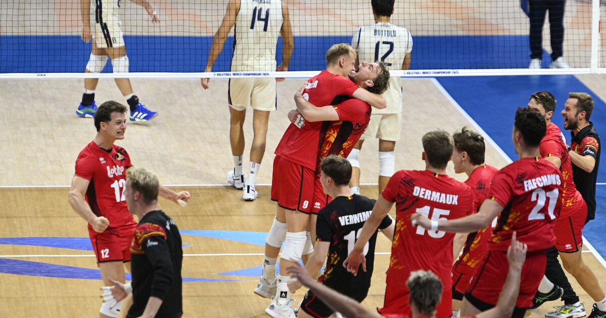 Red Dragons kloppen wereldkampioen Italië en zijn zeker van plek in 1 ...