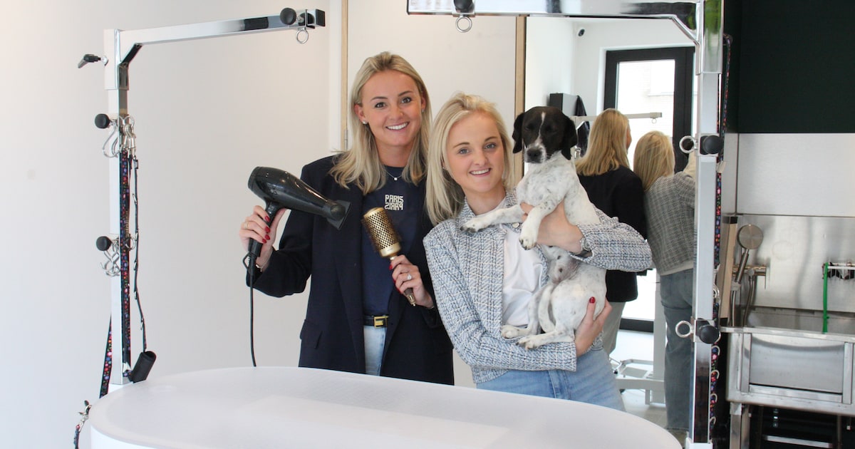Perfecte snit voor hond én baasje in Woumen: zussen Géraldine (21) en ...