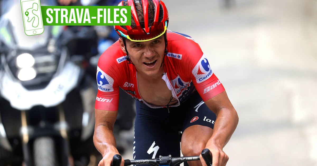 Het ene Strava-record na het andere: Remco Evenepoel maakt op ...