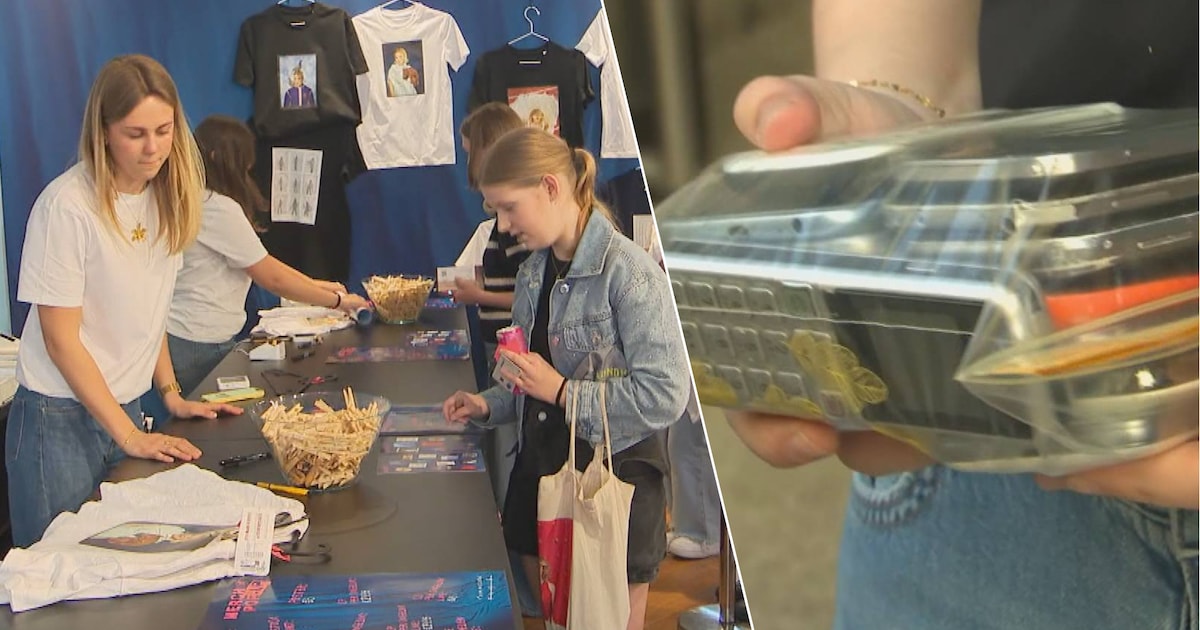 KIJK. Na oproep Pommelien Thijs: fans schuiven massaal aan om gsm’s in ...