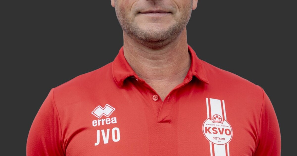 Jürgen Van Opstaele (T1 KSV Oostkamp) na 1-3 zege bij KRC Harelbeke ...