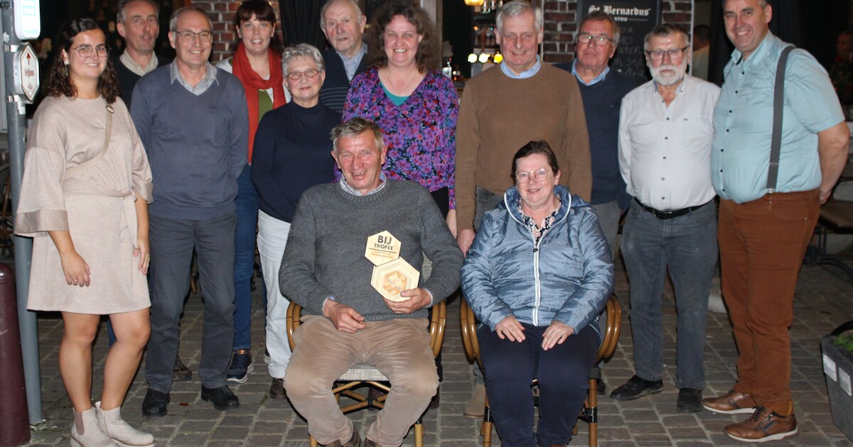 Milieuraad kent Bijentrofee toe aan Geert Cools en Liliane Coppé ...