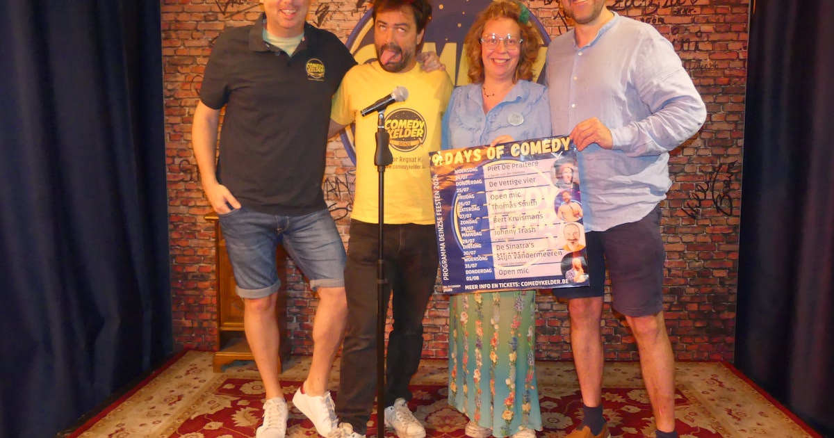Comedy Kelder Deinze klaar voor 9 dagen humor tijdens Deinse Feesten ...