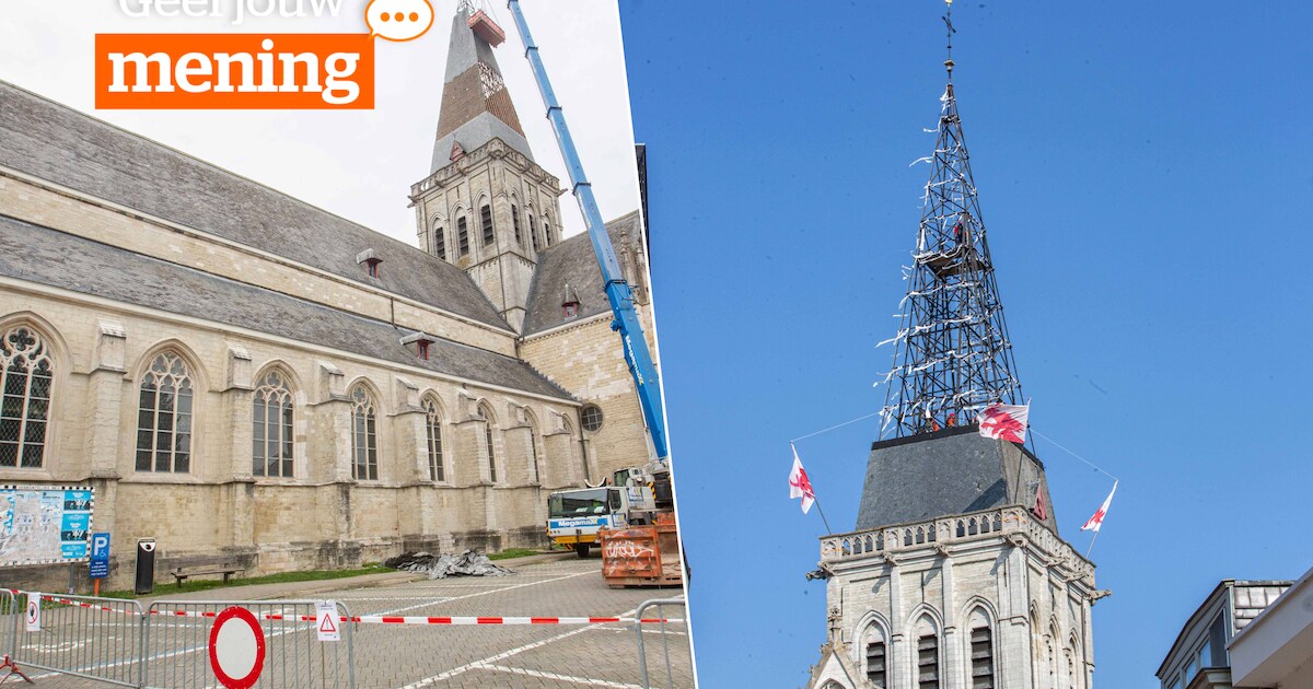 Kan of mag torenspits blijven zoals ze is? Schepen en kabinet minister ...
