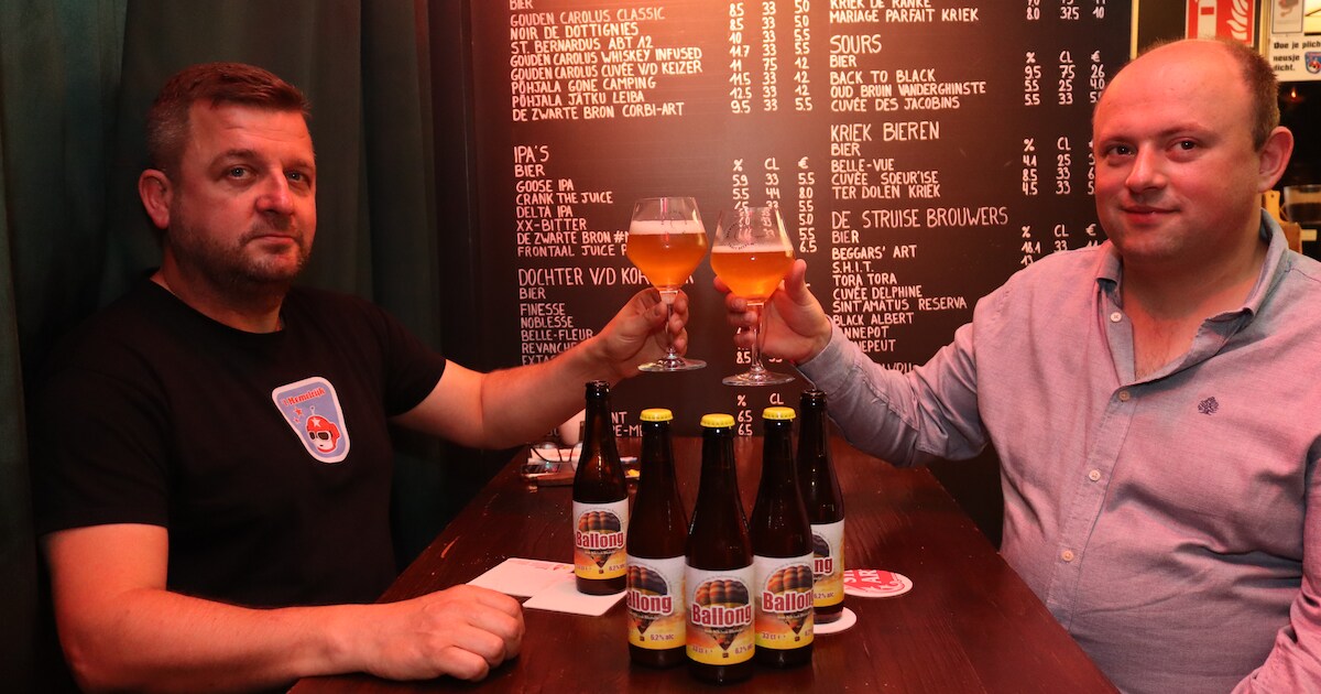Café Hemelrijk heeft eigen bier ‘Ballong’: “Smaakvol blond bier met ...